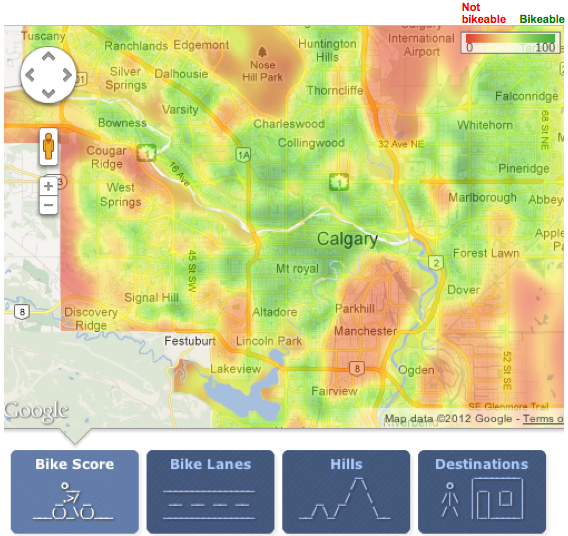 Bike Score | Cities, Health, and Active Transportation Research
